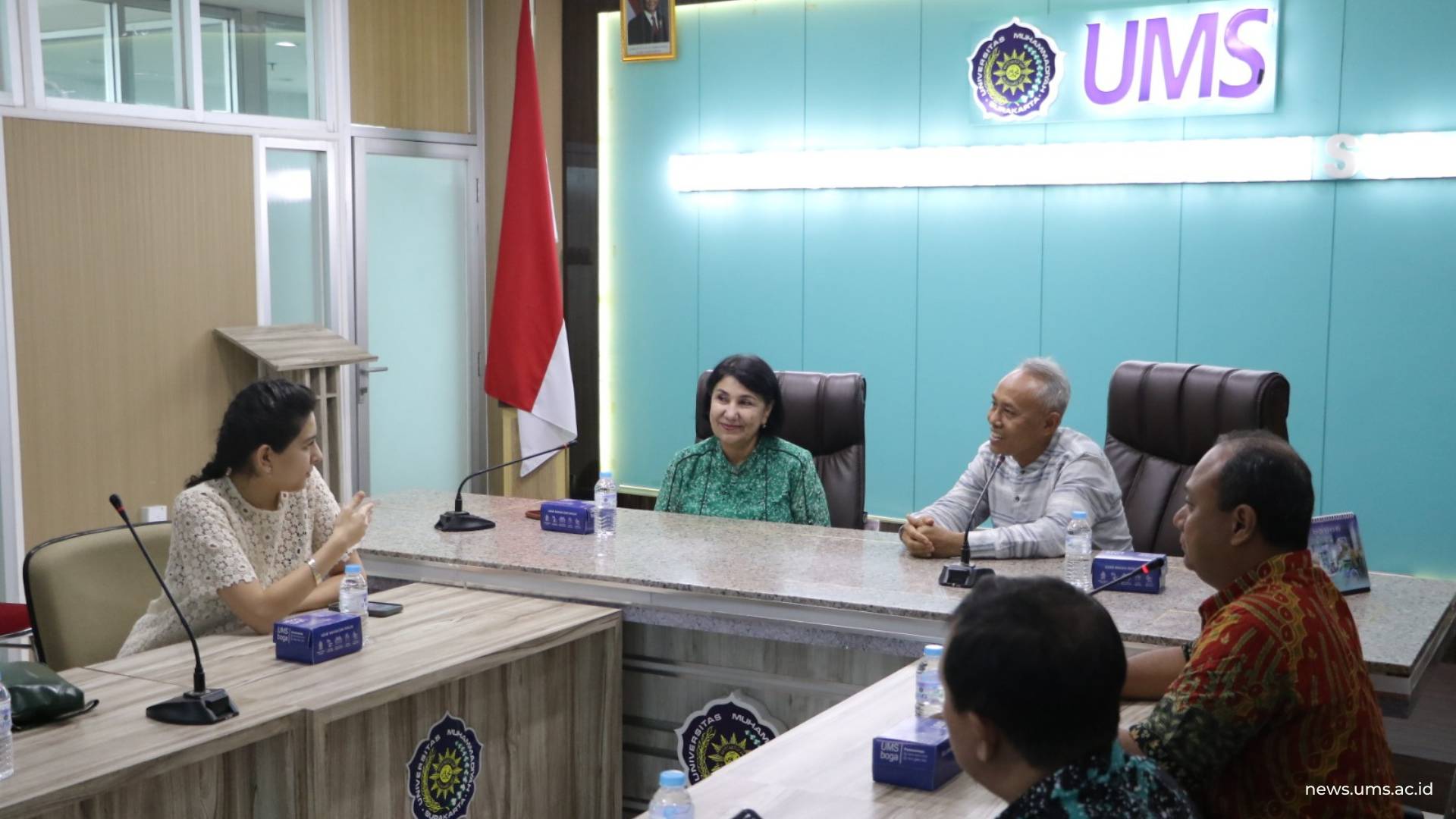 UMS Jalin Kerja Sama dengan Bukhara University of Innovation - Berita UMS