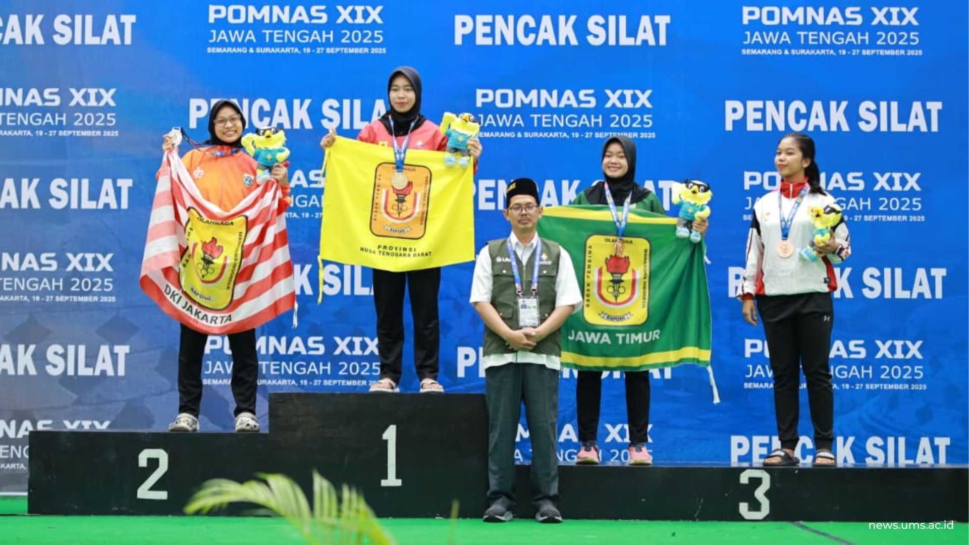 Dari Gedung Edutorium UMS, Lahir Kisah Emas Atlet Silat Nusantara ...