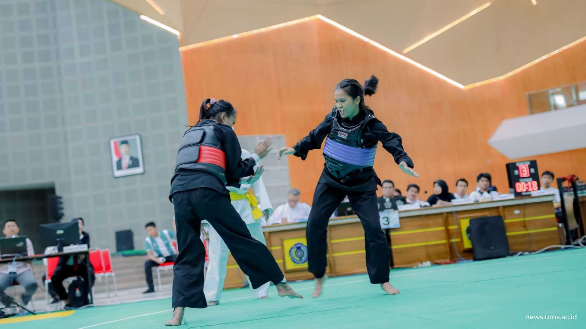 Kemegahan Edutorium UMS Sebagai Tuan Rumah POMNAS XIX 2025 Cabor Pencak ...